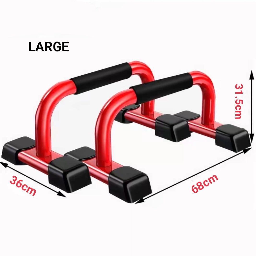Bolt on Parallettes Gymnastics Calisthenics Handstand Bar Fitness Trai ...