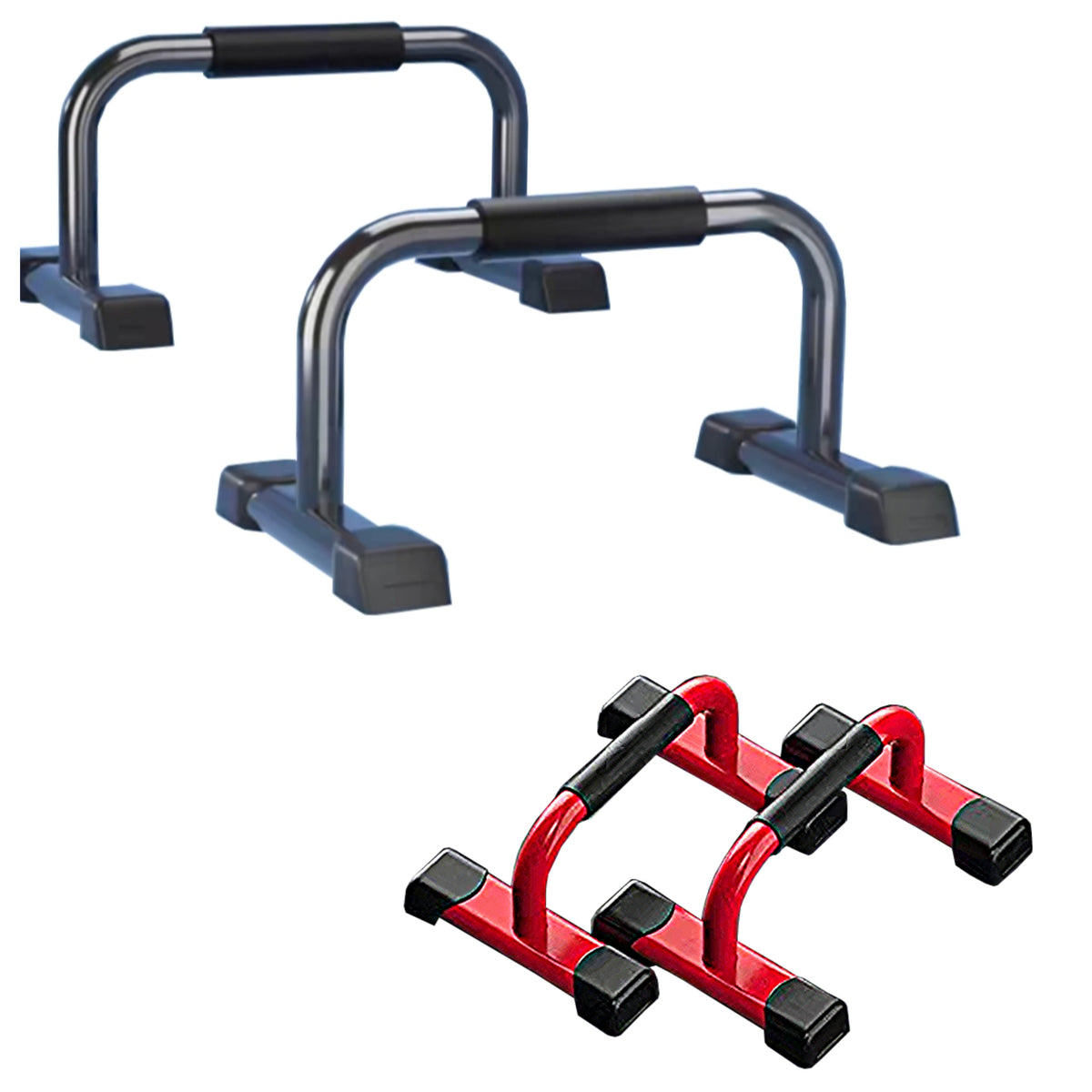 Bolt on Parallettes Gymnastics Calisthenics Handstand Bar Fitness Trai ...